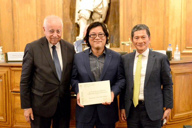 臺灣文化部長於巴黎法蘭西學院主持第25屆臺法文化獎頒獎典禮 - 中華時報China Times